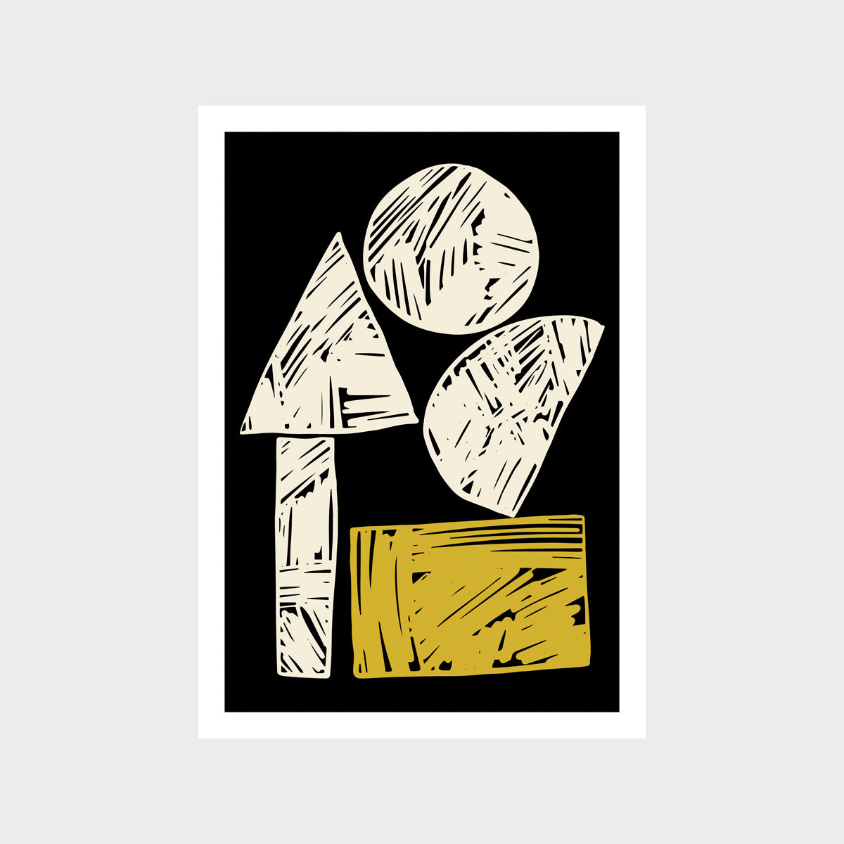 Arrow Century Lines Art Print – Empty Studios