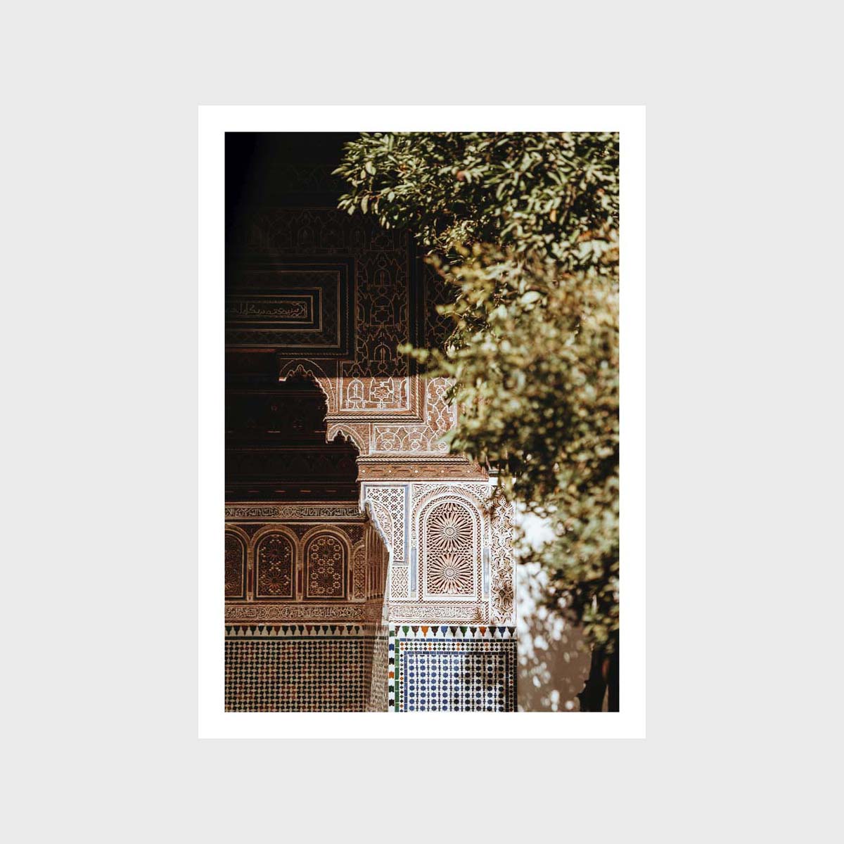 Moroccan Exterior Art Print – Empty Studios