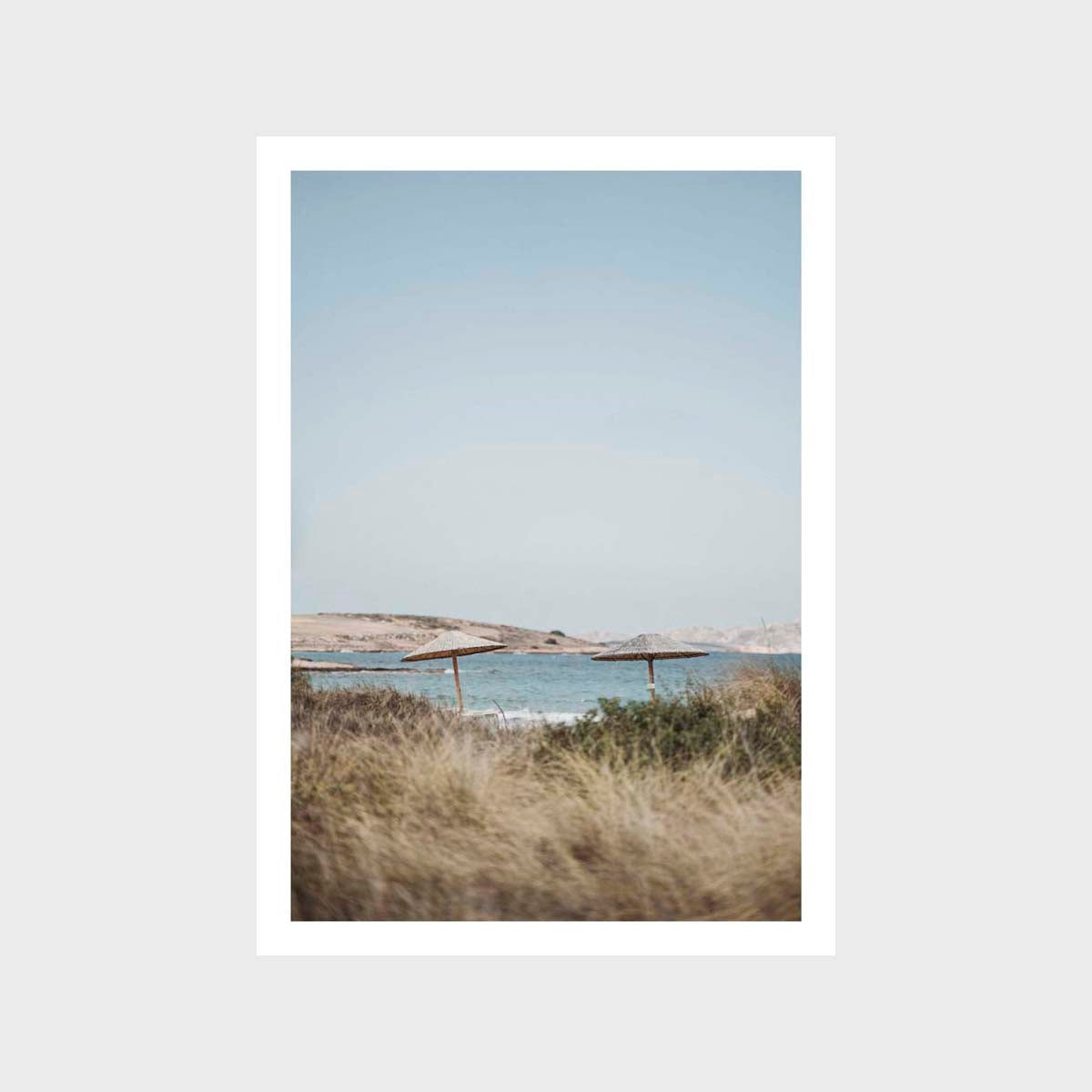 Grass Umbrella Art Print – Empty Studios