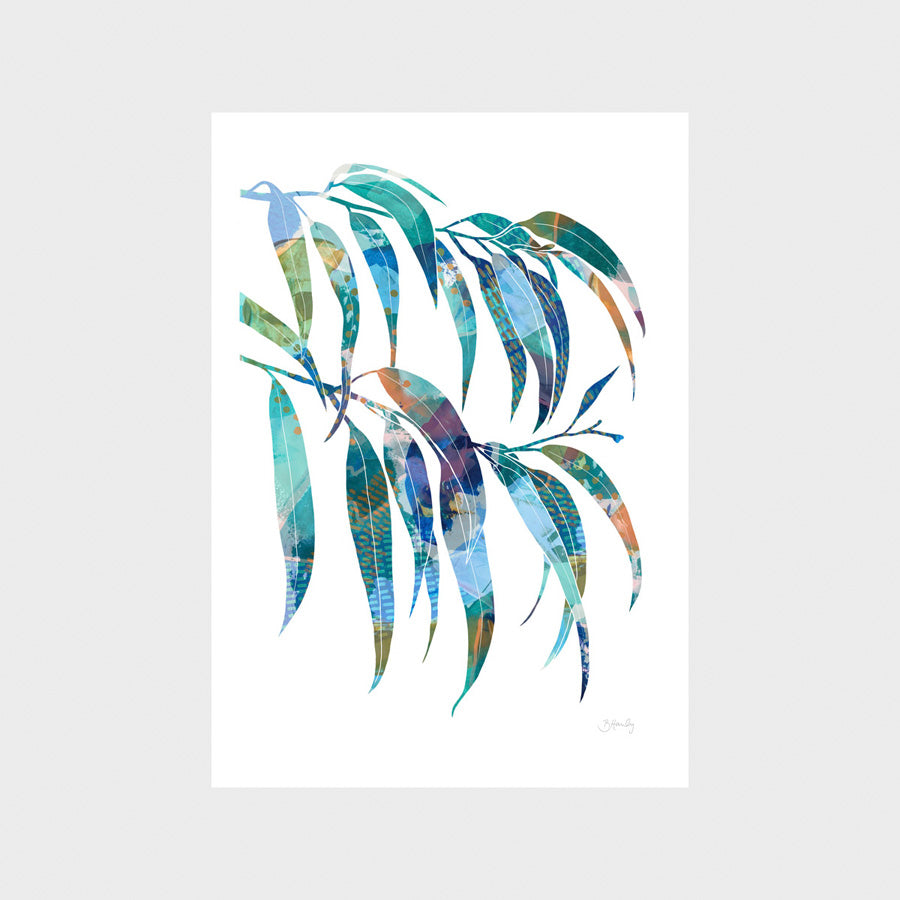 Gum Leaf Art Print – Empty Studios