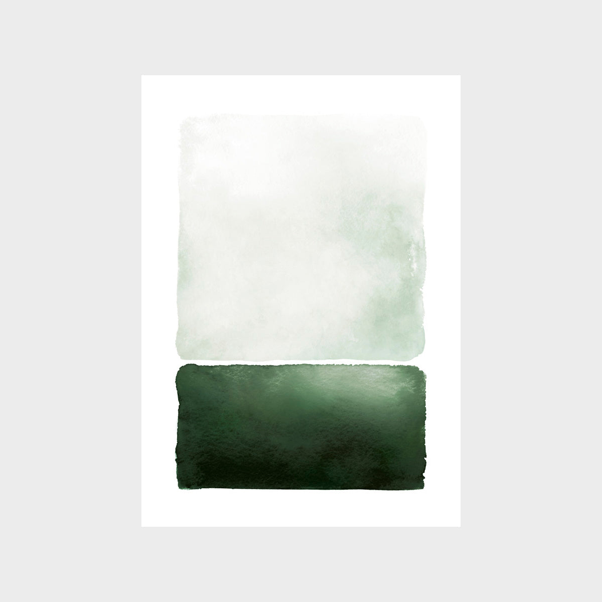 Green Rothko Landscape Art Print – Empty Studios