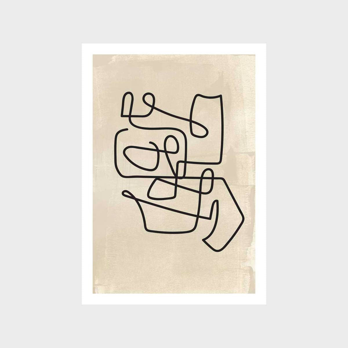 Squiggle 3 Art Print – Empty Studios