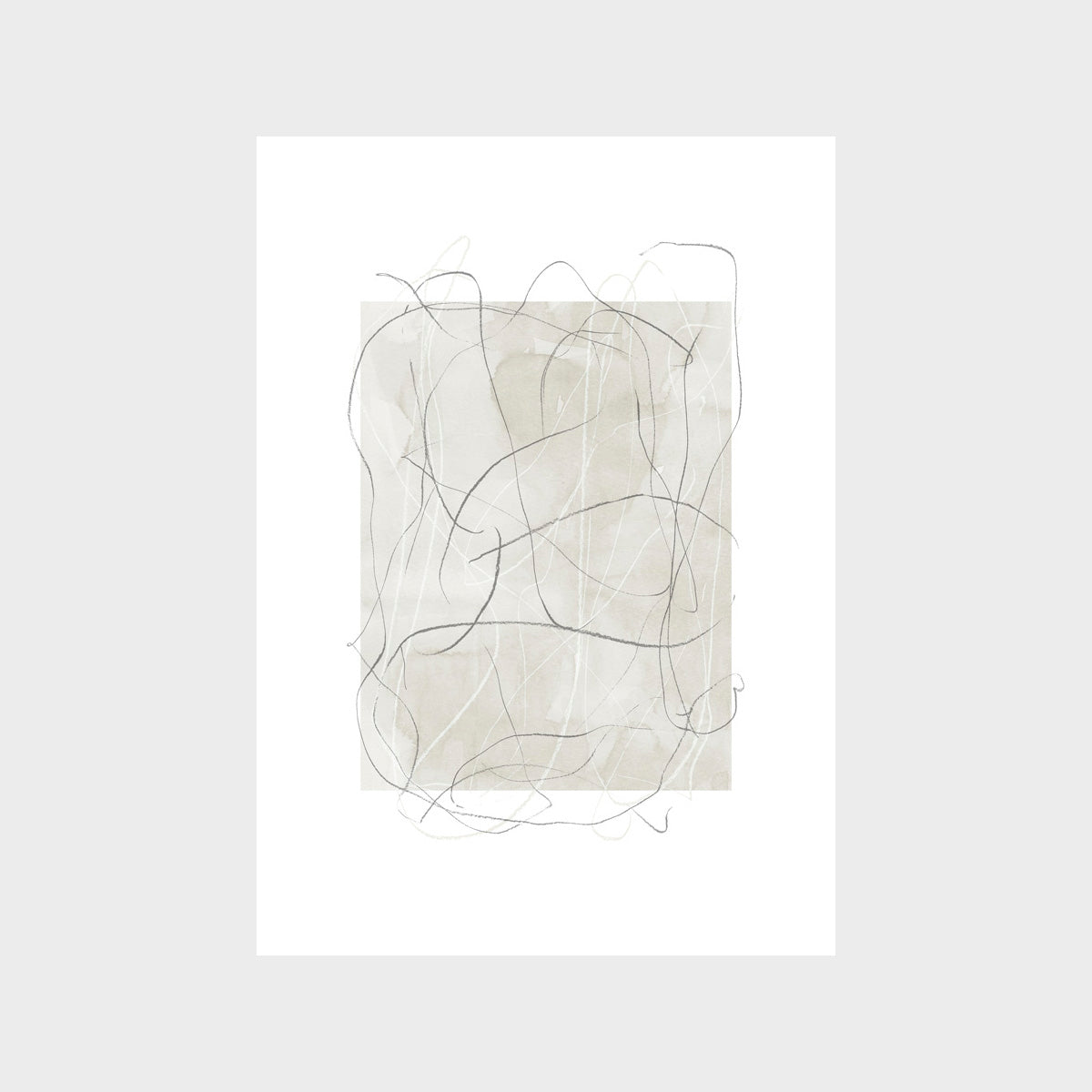 Scribble 9 Art Print – Empty Studios