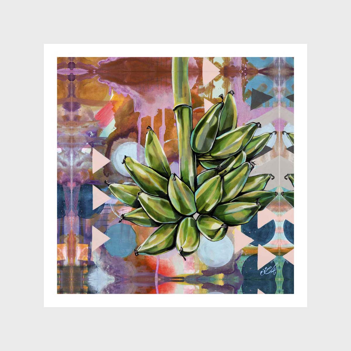 Banana Chandelier Art Print – Empty Studios