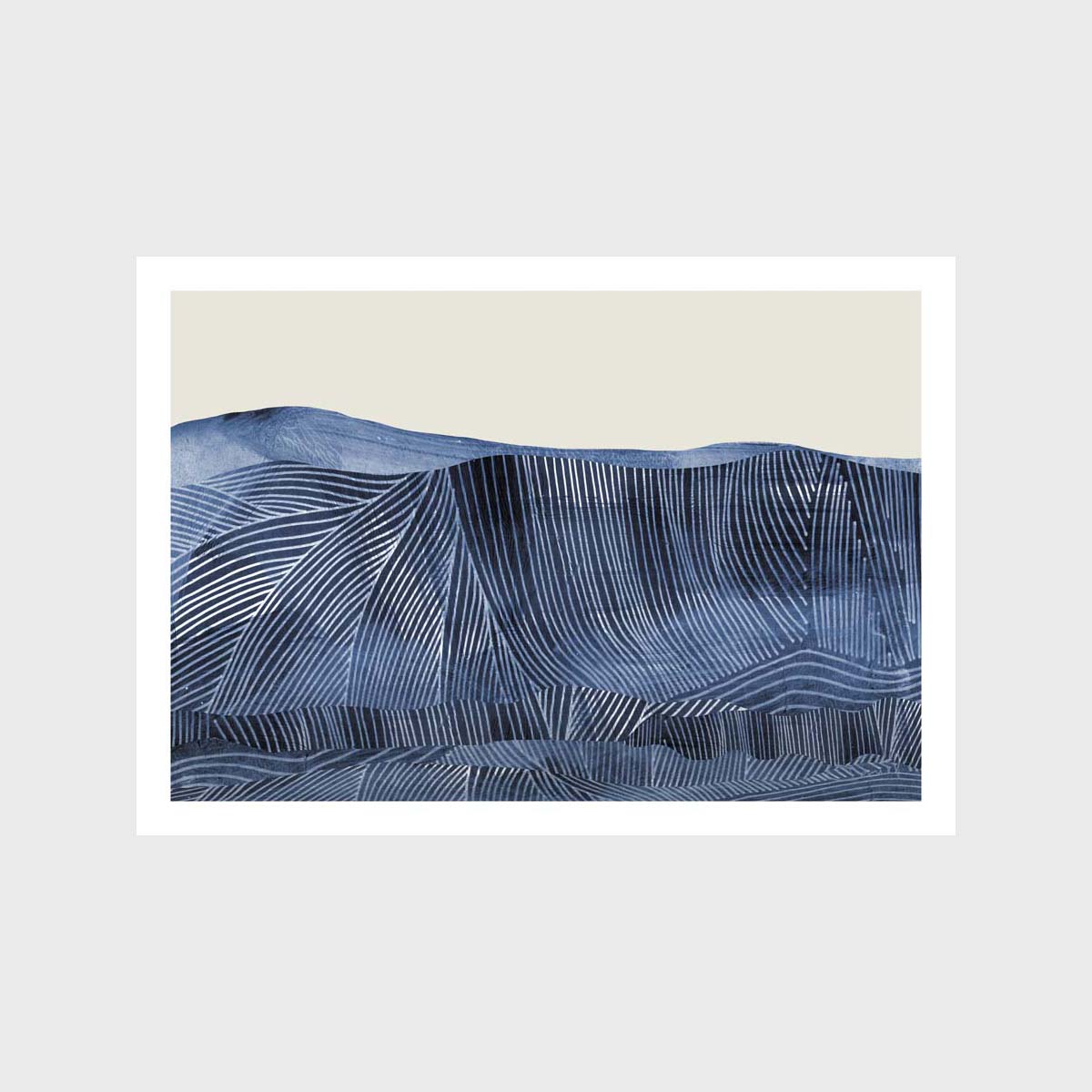 Crash Abstract Art Print – Empty Studios