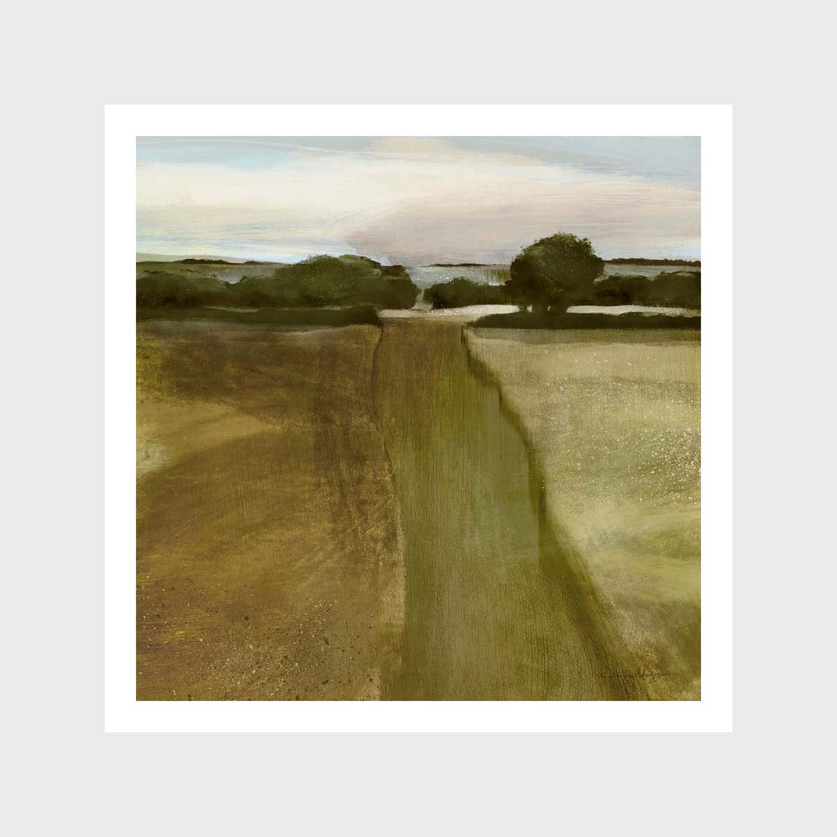 Oak View Art Print – Empty Studios