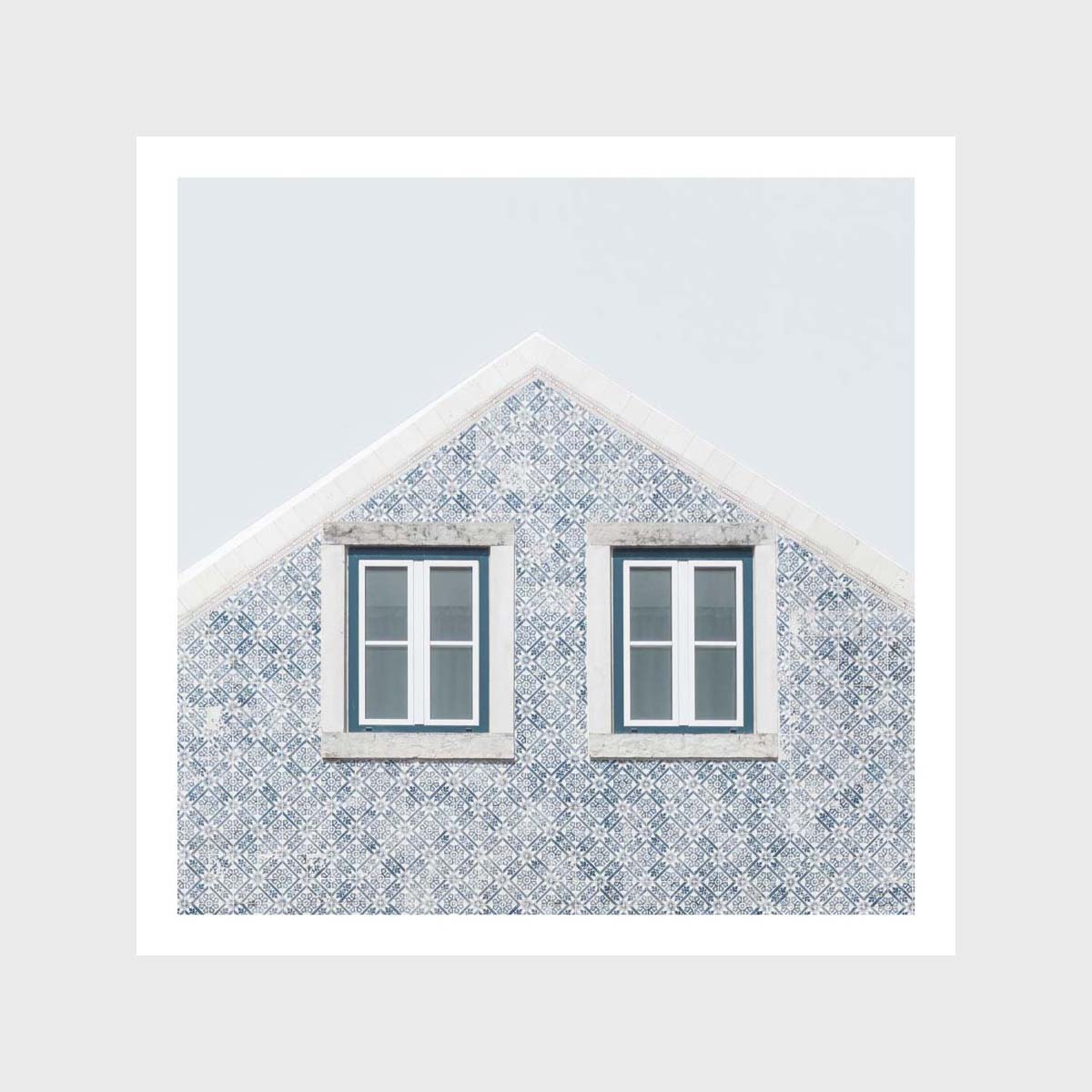 Tiled House Art Print – Empty Studios