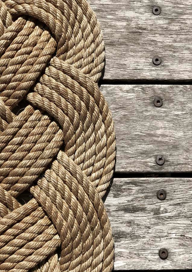 Coastal Rope Canvas Wall Art – Empty Studios