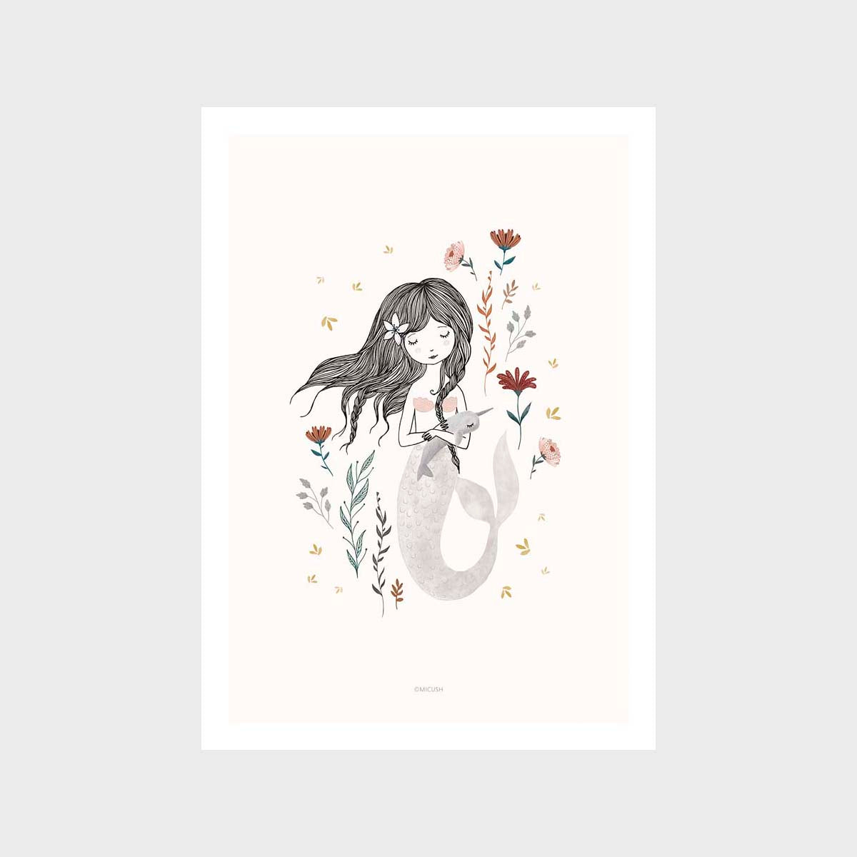 Mermaid Art Print – Empty Studios