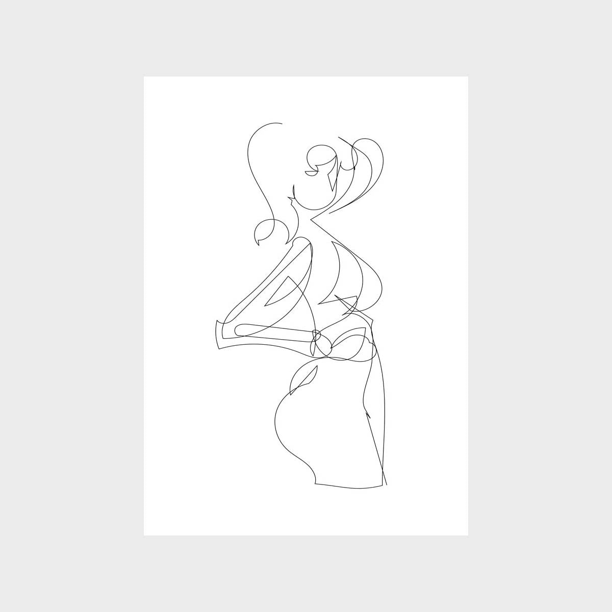 Figure Art Print – Empty Studios