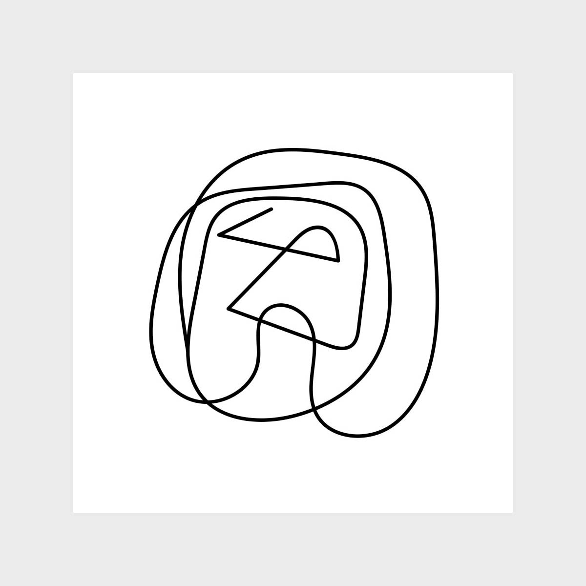 Line Art 2 Art Print – Empty Studios